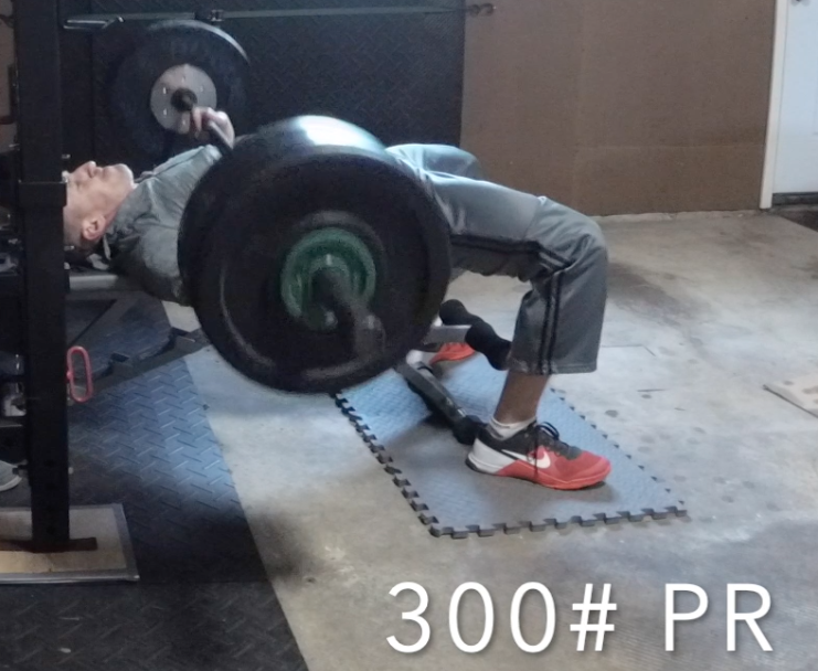 300 Pound Bench Press – Nick Momrik